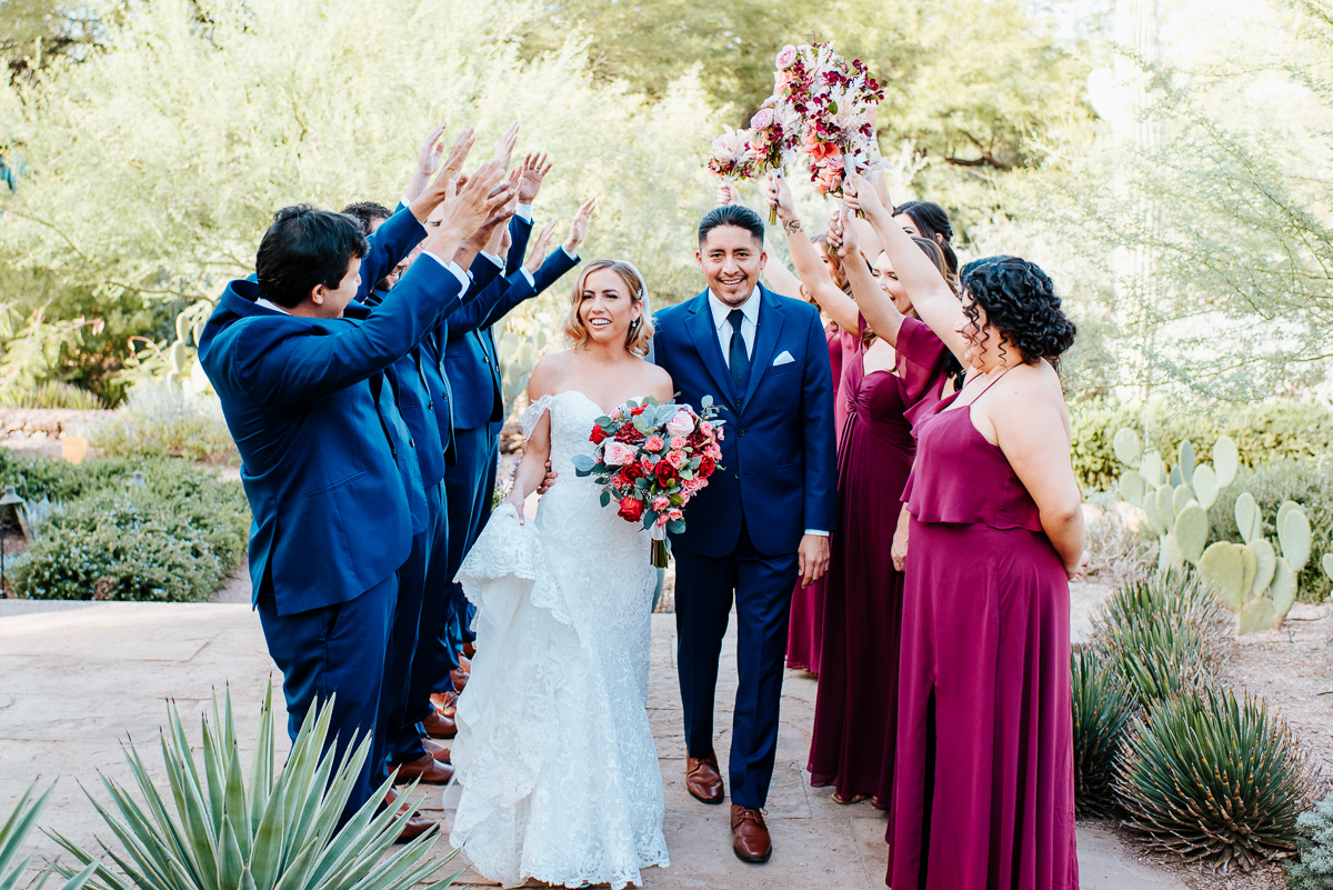 Phoenix Wedding at the Desert Botanical Garden ...